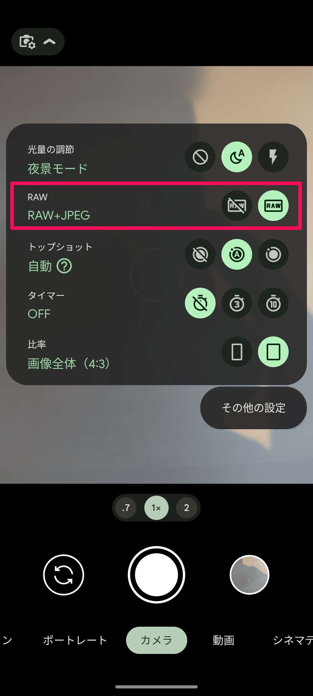 Google PixelでRAW写真撮影を行う方法 | TEXAL