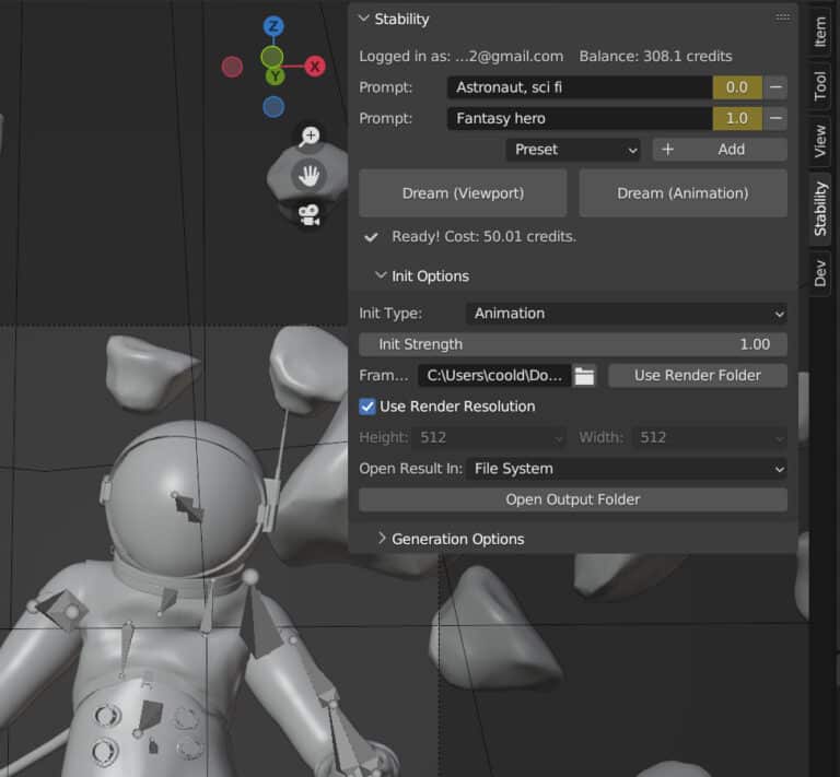 3DCGソフト「Blender」にStable Diffusionの技術が融合した「Stability for Blender」が登場 | TEXAL