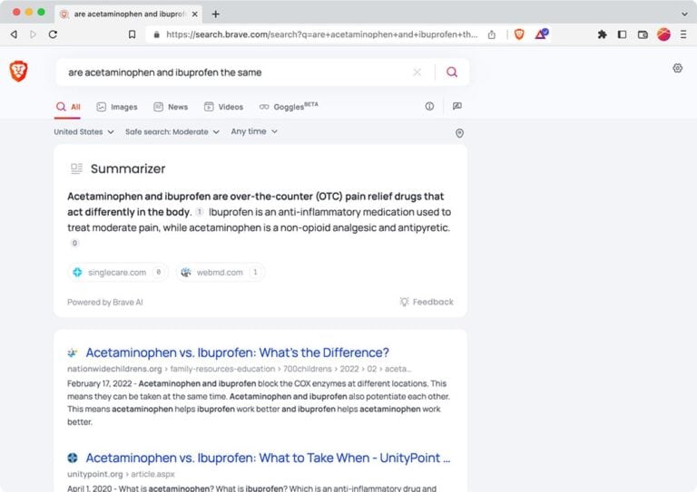 Brave SearchがChatGPTの機能による要約機能の提供を開始 | TEXAL
