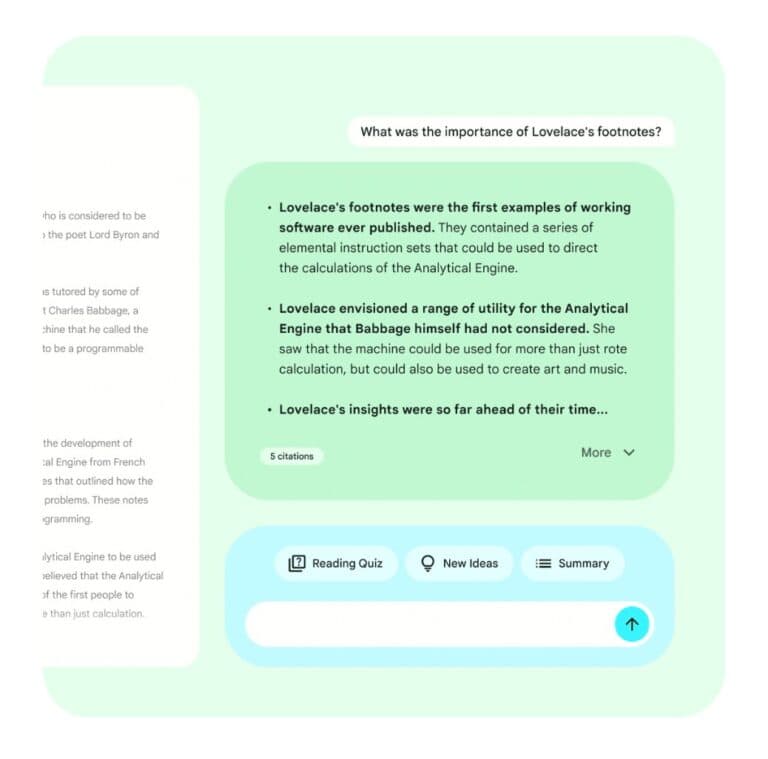 Google、学生のノート作成をAIで支援する「Project Tailwind」をテスト公開 | TEXAL